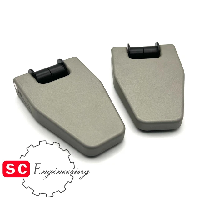 LAND ROVER DEFENDER 90 110 130 Aluminium Security Bonnet Hinges ...