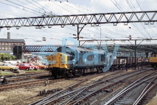 35MM RAILWAY SLIDE of Class 37 37016 @ Guide Bridge Copyright to Buyer ...