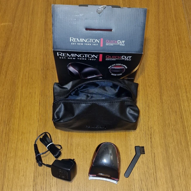 REMINGTON QUICK CUT Pro Hair Clippers Cordless, 70-Minute usage ...