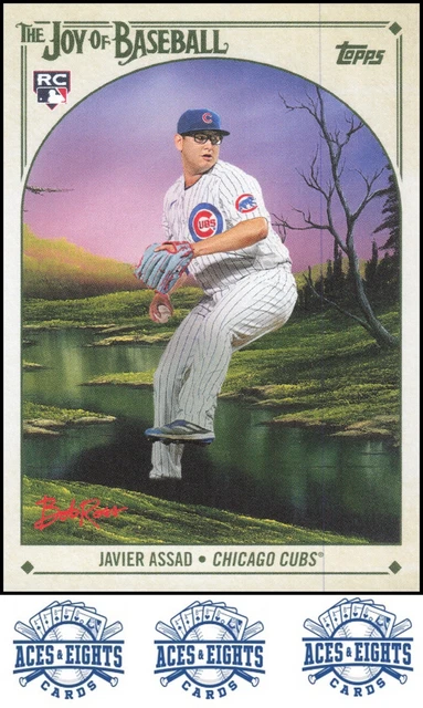 2023 TOPPS X Bob Ross: The Joy of Baseball Javier Assad Chicago Cubs ...