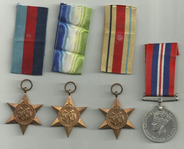 WW1 & WW2 Medals Chamberlain Brothers 1Killed Hms Southampton Malta ...