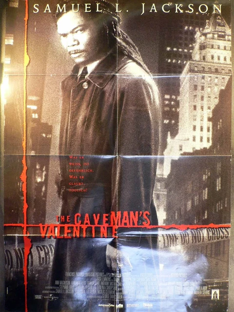 THE CAVEMAN'S VALENTINE - Samuel L. Jackson - Videoposter A1 84x60cm ...