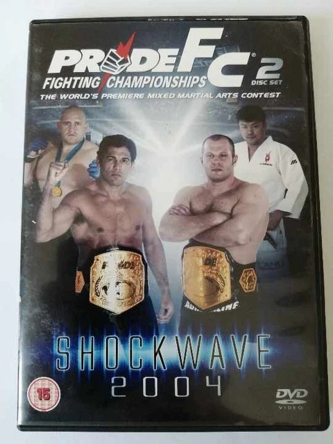 DVD PRIDE FIGHTING Championships. Shockwave. Emelianenko vs Rodrigo ...