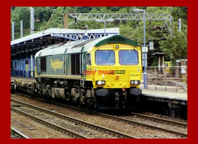 PHOTO CLASS 66 Loco No 66591 £1.85 - PicClick UK