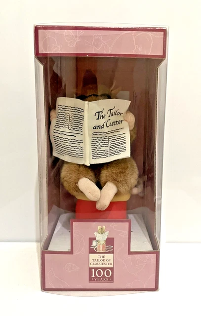 PETER RABBIT 100 Years Soft Toy The Tailor Of Gloucester Boxed ...