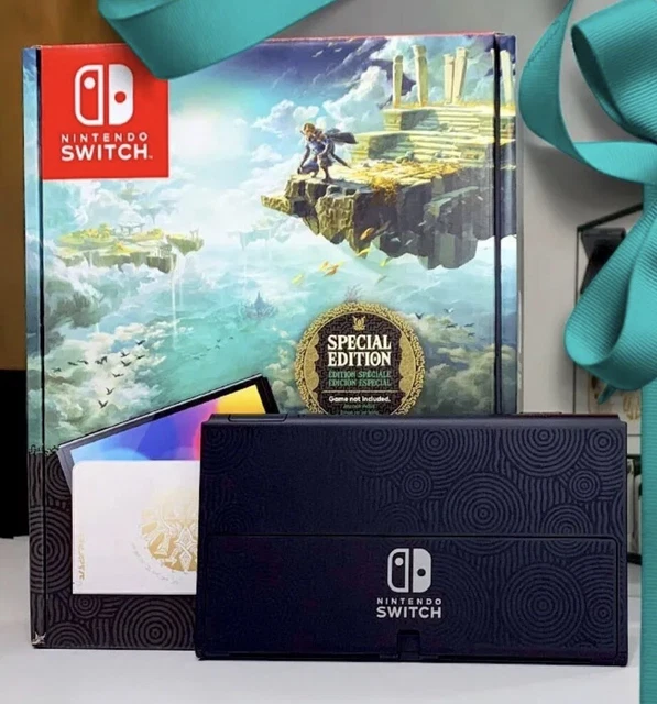 NINTENDO SWITCH OLED Zelda: Tears of the Kingdom - Console Only AND Box ...