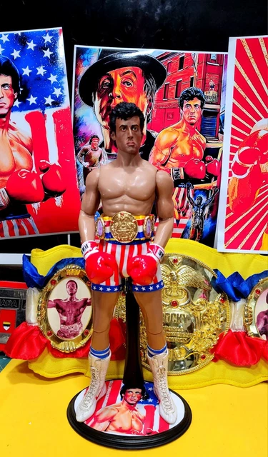 ROCKY BALBOA Custom 12" Figure 1/6 Scale Legend Of Boxing EUR 226,11 ...
