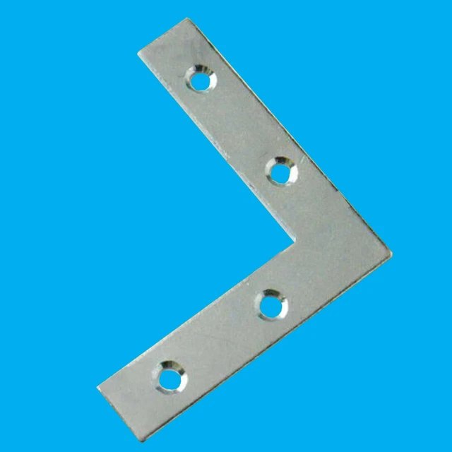 25X 75MM (7.6CM) Plat Coin Angle Droit Plaque Support Fixation,Fixation ...