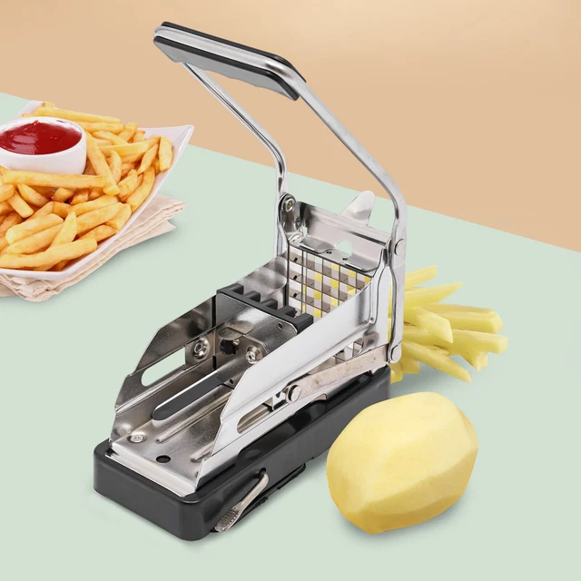 COMMERCIAL POTATO CHIPPER Stainless Cutter Chopper Slicer Maker French ...