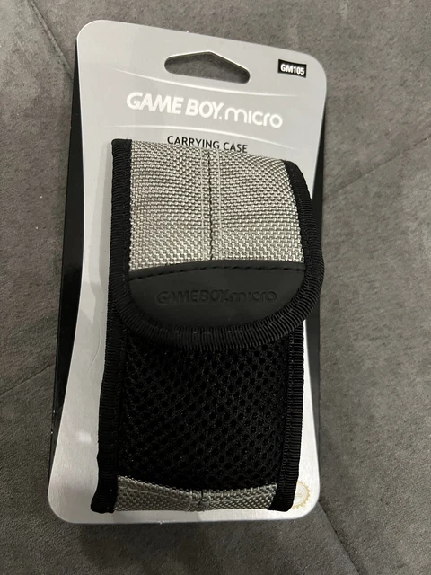RDS INDUSTRIES SACOCHE officielle nintendo game boy micro GM105 grise ...