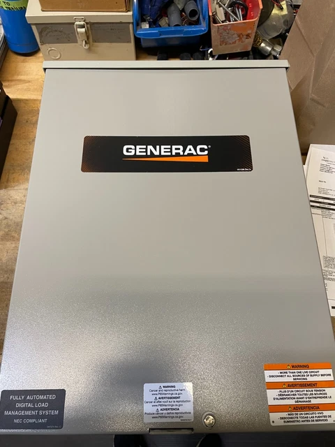 GENERAC 100 AMP RTSX100A3 Automatic Smart Transfer Switch £330.39 ...