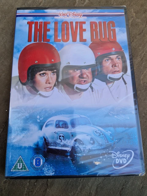 THE LOVE BUG dvd.. Walt Disney, Herbie Rides Again DVD movie film ...
