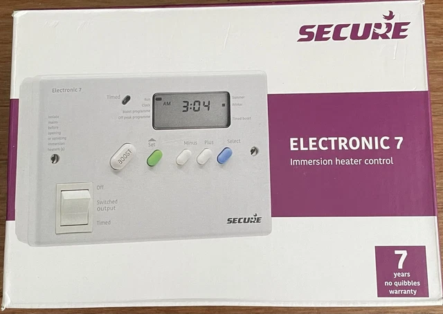 HORSTMANN LIKE ELECTRONIC 7 Water Immersion Heater Controller And Boost ...
