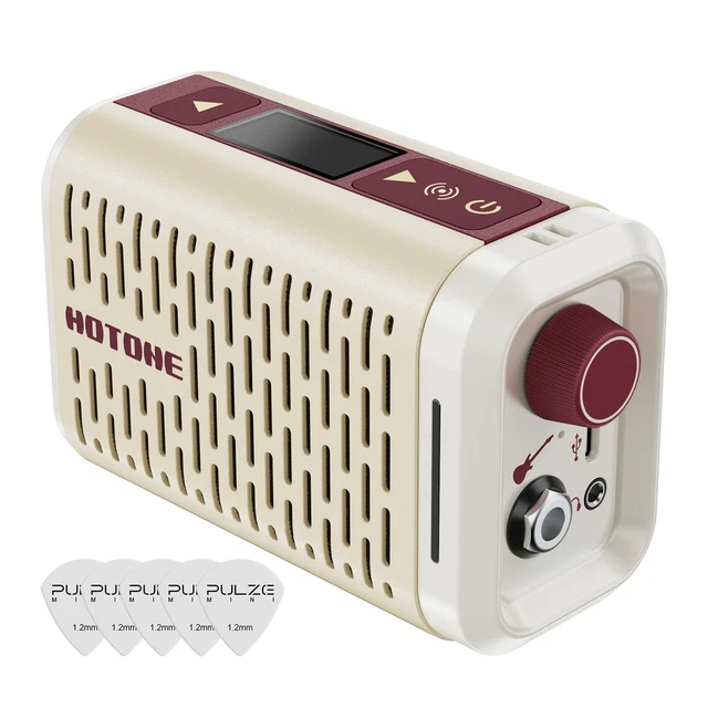 MINI AMPLIFICATEUR DE Modélisation Multifonction BT Guitare Basse IR ...