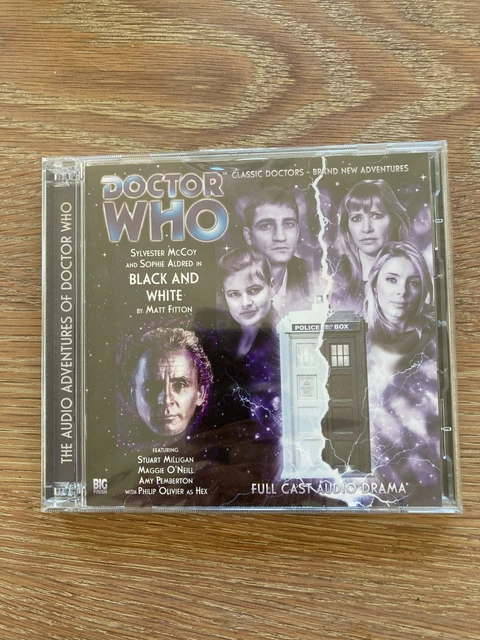 DOCTOR WHO (FULL cast) Audio Drama CD "Black and White" - NIB (sealed ...