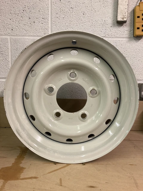 LAND ROVER DEFENDER Wolf steel wheel 110 90 Landy Landrover 4x4 £52.00 ...