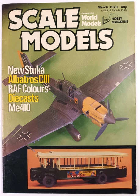 SCALE MODELS WORLD Models Hobby Magazine March 1979. Good EUR 3,40 ...