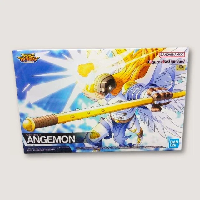 FIGURE RISE STANDARD Digimon Adventure Angemon Model Kit Bandai 16.5cm ...