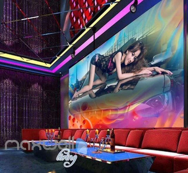 PETROL TURBO CAR Model Art Wall Murals Wallpaper Decals Prints Decor ...
