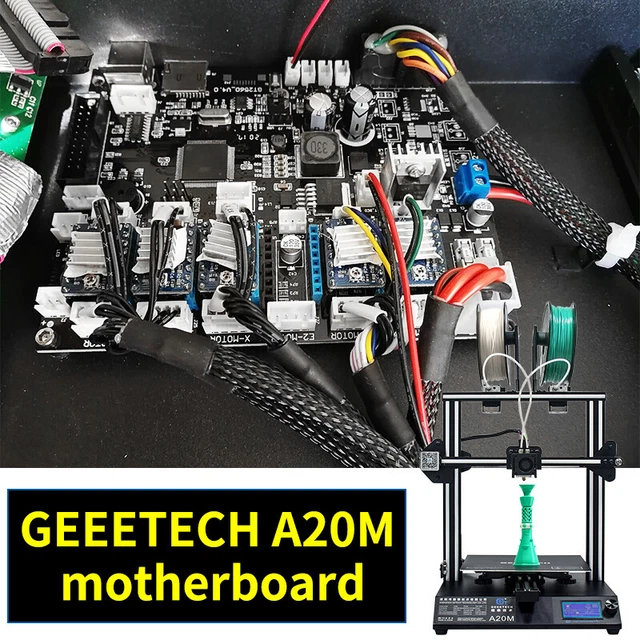 DE GEEETECH A20M Hauptplatine für 3D-Drucker Motherboard zwei Versionen ...