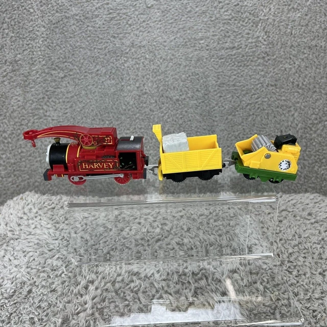 TRACKMASTER THOMAS & Friends Revolution Helpful Harvey With Wood ...