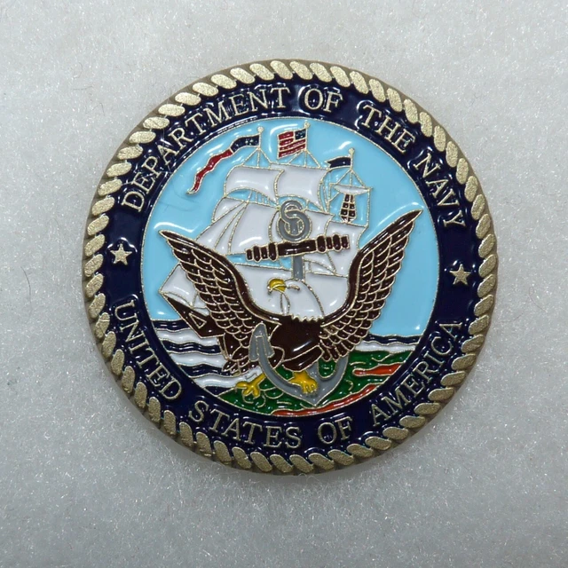 ORIGINAL US NAVY Chief Petty Officer CPO Generic Challenge Coin $9.99 ...
