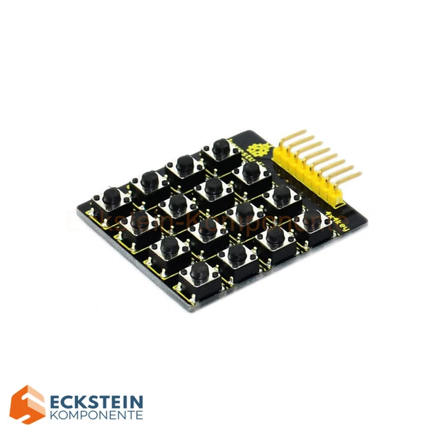 KEYSTUDIO 4X4 MATRIX Keypad for Arduino Large Button Single-Chip ...