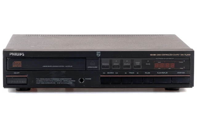 PHILIPS CD380 LECTEUR CD/CDM4 / Uniforme 1 An Garantie [3] EUR 102,83 ...