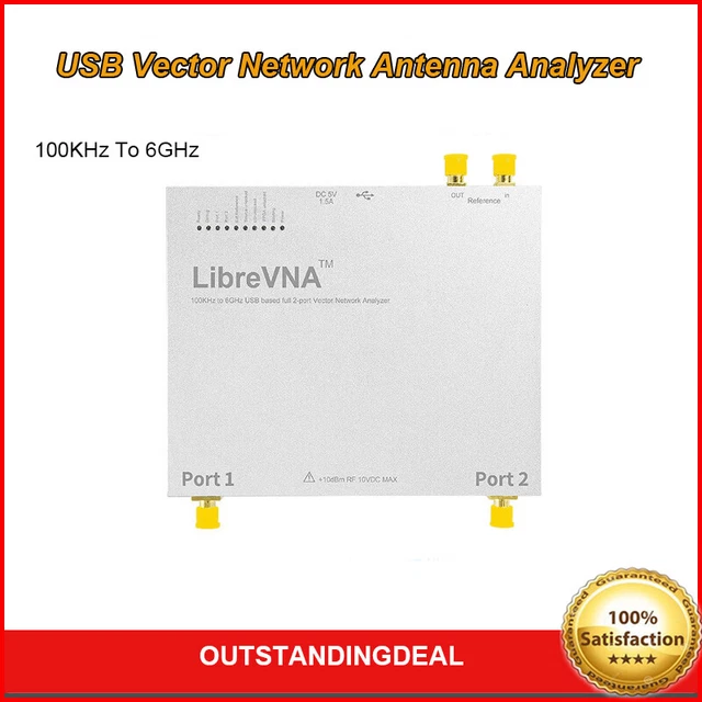 LIBREVNA ANTENNENANALYSATOR 100 KHz-6 GHz USB-basierter Full Vektor Netzwerkanalysator EUR 705 ...