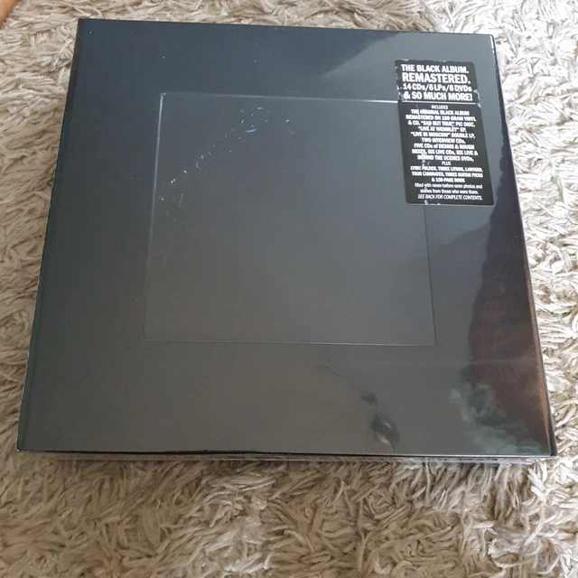 METALLICA-BLACK ALBUM REMASTERED DELUXE Box Set Limited Edition LP ...