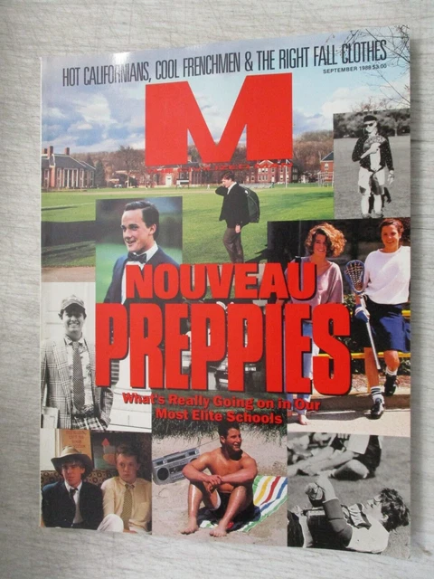 M THE CIVILIZED Man Magazine Sept 1988 Mouveau Preppies Jack The Ripper ...
