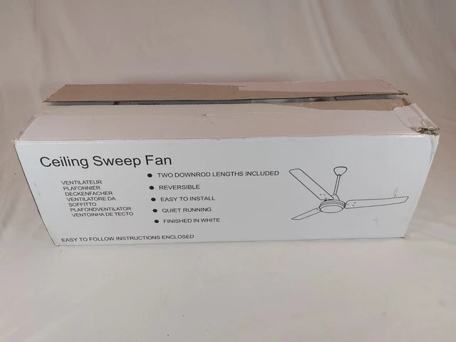 VENT-AXIA HI-LINE PLUS WHITE 3-BLADE CEILING SWEEP FAN 900MM - Brand ...