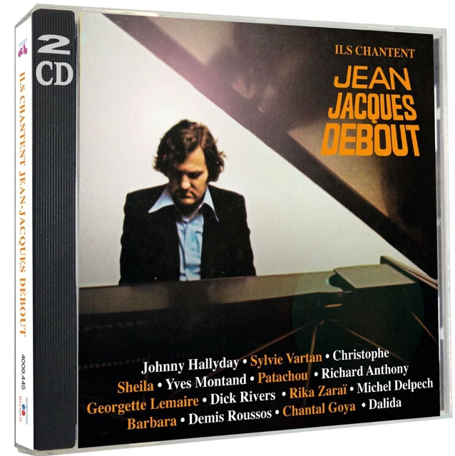 CD JEAN JACQUES debout johnny hallyday sheila chantal goya reno delpech ...