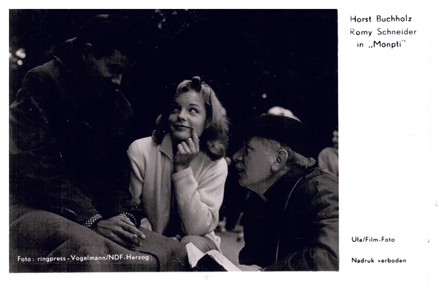 Postcard Actress Romy Schneider Photo 1950s Original Vintage Eur 5 99