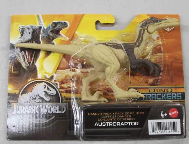JURASSIC WORLD PARK Dino Escape Danger Pack AUSTRORAPTOR Dinosaur ...