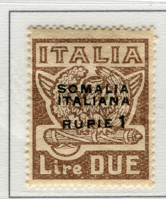 ITALIAN COLONIES; SOMALIA 1923 early Rome March issue fine Mint hinged ...