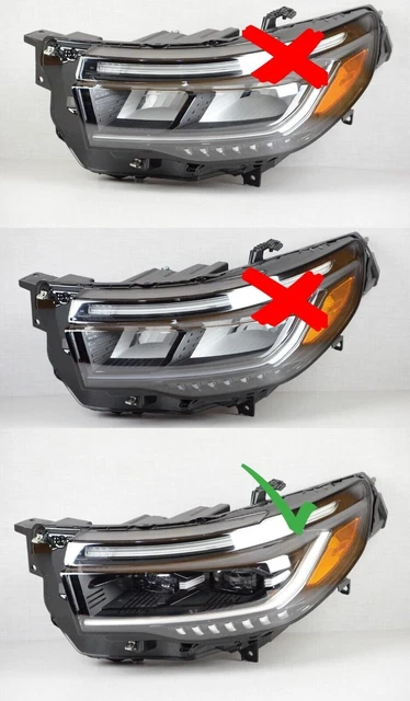 2025 25 FORD Explorer Platinum Projector Adaptive LED Headlight Left ...