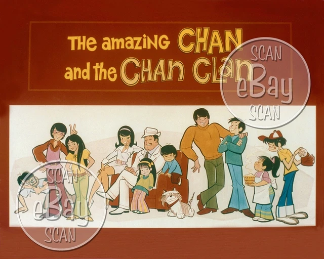 RARE! AMAZING CHAN AND THE CHAN CLAN Cartoon TV Photo HANNA BARBERA ...