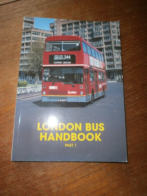 CAPITAL TRANSPORT BOOK-LONDON Bus Handbook Part 1, 1995 £4.99 - PicClick UK