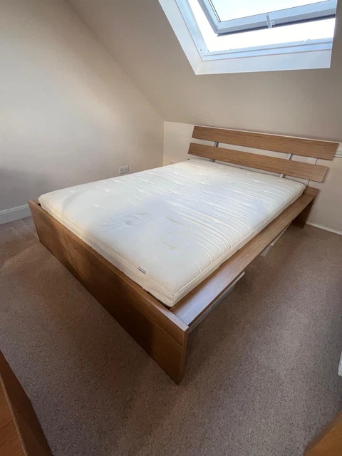 IKEA HOPEN DOUBLE bed frame only £104.68 - PicClick UK
