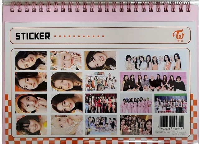 TWICE PHOTO CALENDAR 2026 & 2027 K-POP 2025-00 £20.40 - PicClick UK
