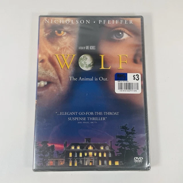 WOLF (DVD, 1997) Michelle Pfeiffer, Jack Nicholson - BRAND NEW!! $34.60 ...