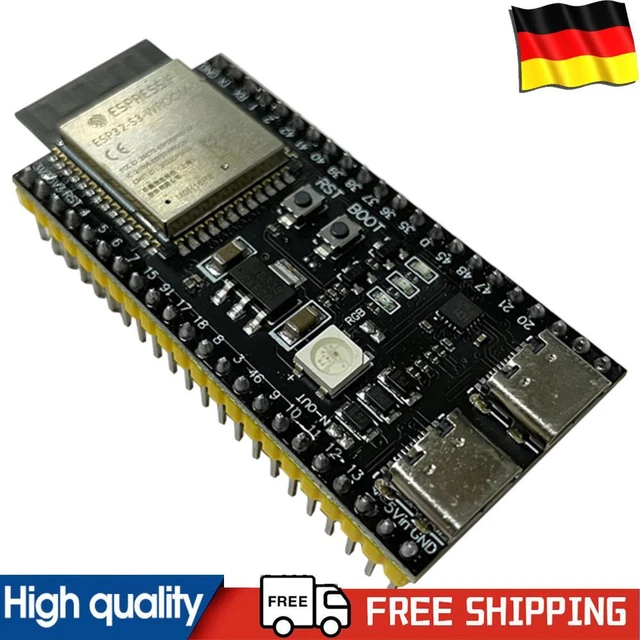 PLACA DE DESARROLLO ESP32/ESP32-S3/ESP32-C3 N16R8 N8R2 ESP32C3 ESP32-S3-DevKitC-1 EUR 10,51 ...
