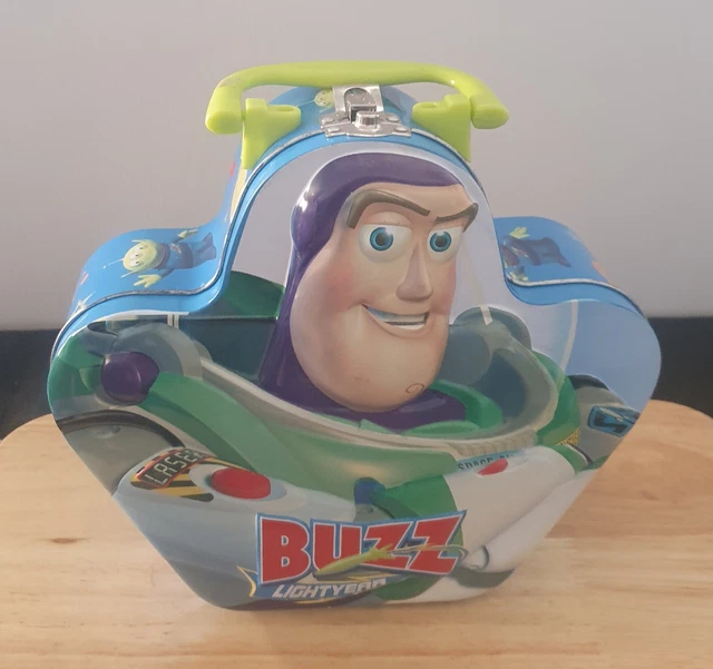 DISNEY/PIXAR BUZZ LIGHTYEAR Lunch Box Empty Tin Container EUR 21,80 ...