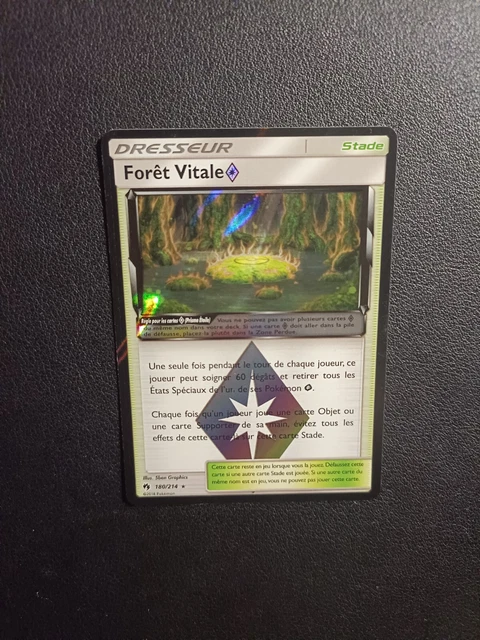CARTE POKÉMON FORÊT Vitale 180/214 Prisme SL8 Tonnerre Perdu FR EUR 3 ...