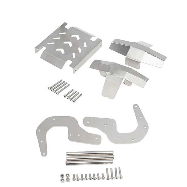 METAL CHASSIS ARMOR Front Crash Front bumper For 1/8 LOSI LMT 4WD RC ...