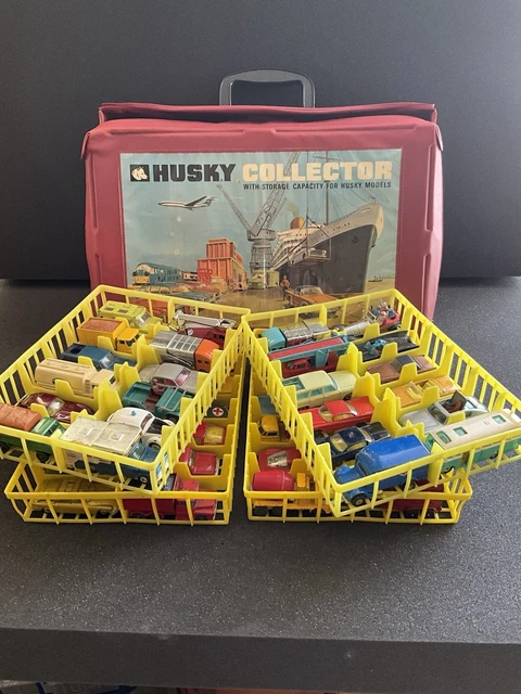 HUSKY DIECAST VEHICLES with Husky Collector Case Joblot £260.72 ...