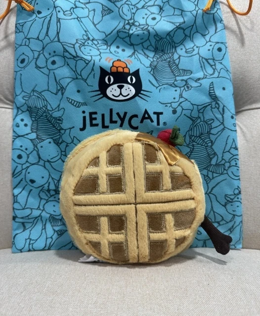 JELLYCAT AMUSEABLES RENE Waffle New NWT Authentic Food Plush Cute ...