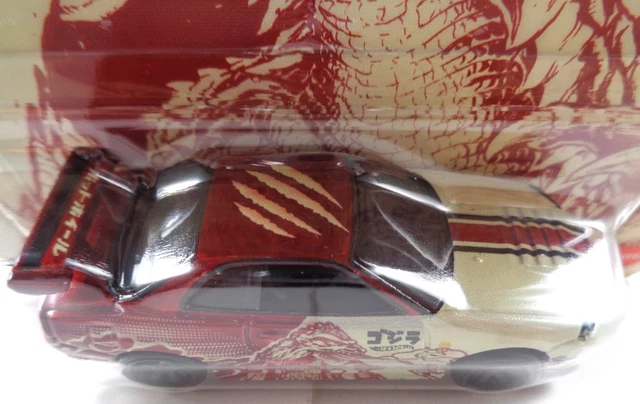 HOT WHEELS PREMIUM Pop Culture 2025 Godzilla Nissan Skyline Gt-R (Bnr34 ...
