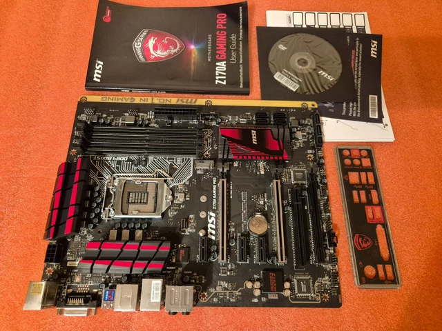 MSI Z170A GAMING PRO Socket LGA 1151 Intel Z170 DDR4 HDMI SATA 6Gb/s ...